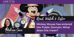 Mickey Mouse has entered the Public Domian: What does this mean?